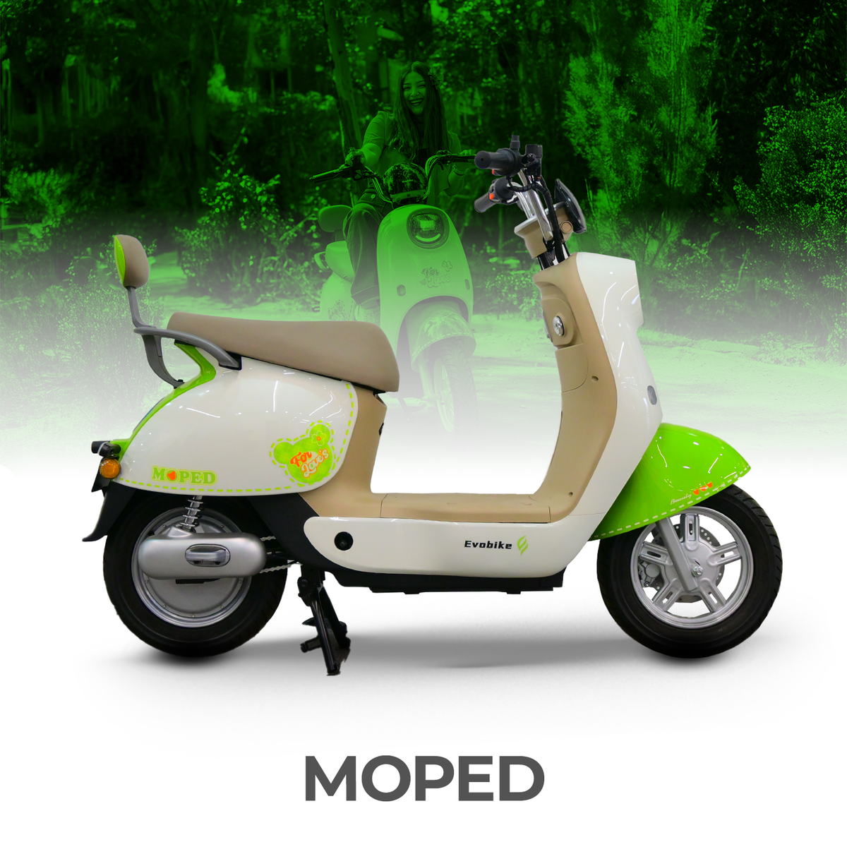 BICICLETA ELECTRICA MOPPED – EVOBIKE